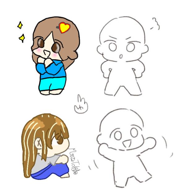 Chibi collab - ibisPaint