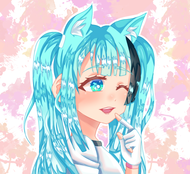 [Speedpaint] Snow Fox #LovePigs4Life - ibisPaint