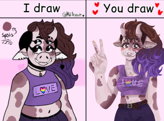 you draw I draw💕 - ibisPaint
