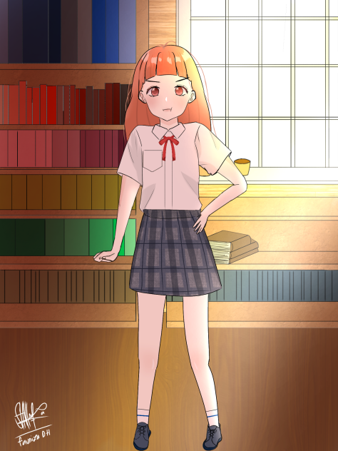 school girl - ibisPaint
