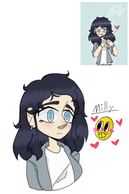 Milly redraw - ibisPaint