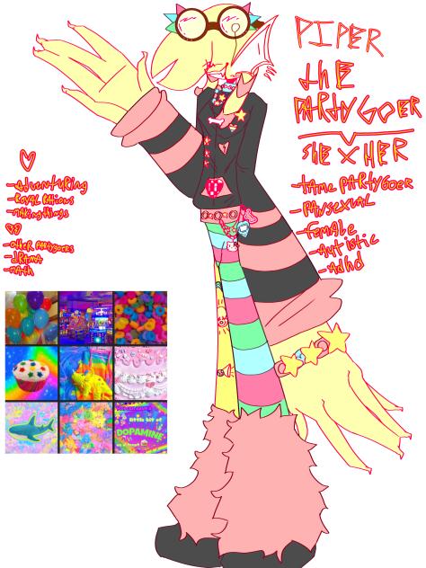 PIPER THE PARTYGOER ！ ！ ☆ - ibisPaint