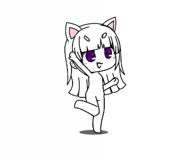cat girl base UwU - ibisPaint