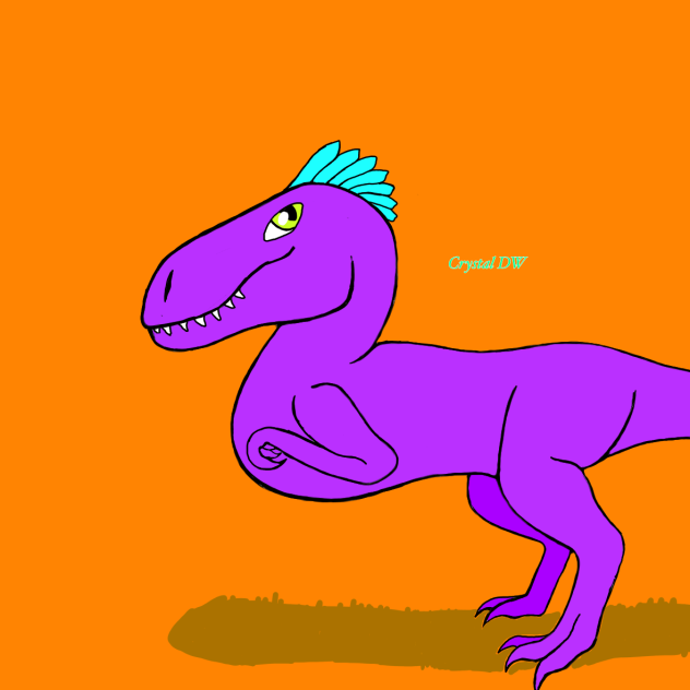 Random Raptor Drawing - ibisPaint