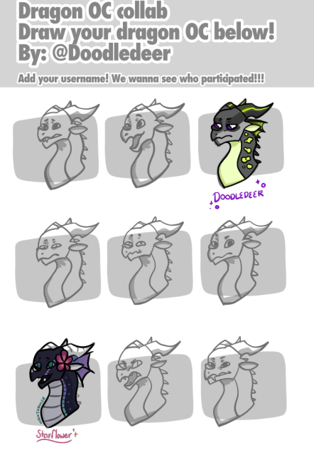 Dragon Collab! - ibisPaint