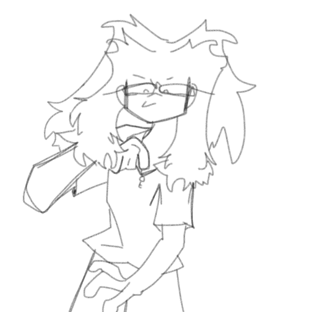 Hair flip - ibisPaint