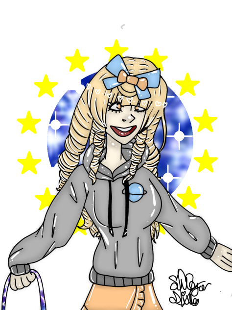 Space curls - ibisPaint