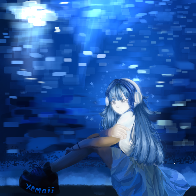 Ocean girl - ibisPaint
