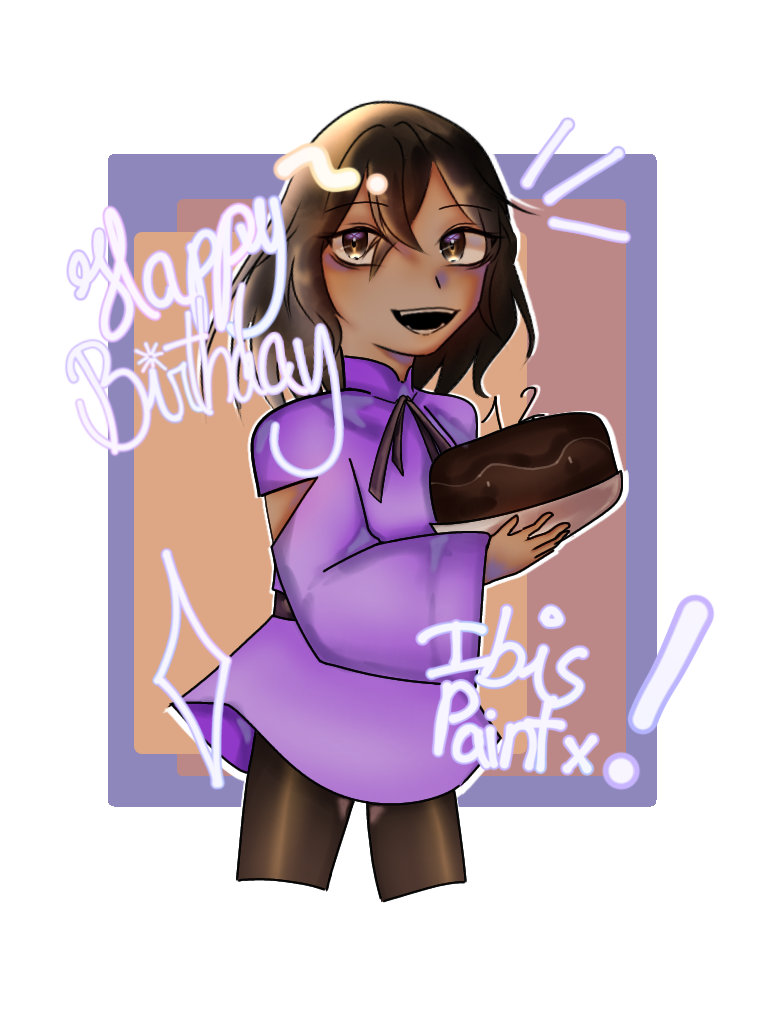 Happy birthday Ibis paint x! - ibisPaint