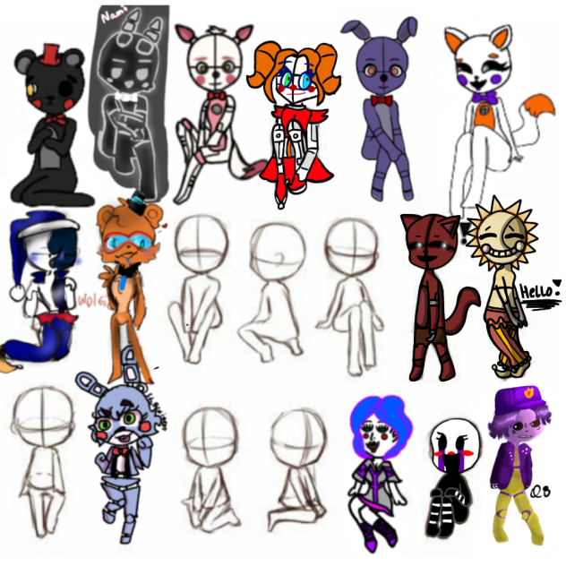 FNAF collab!!! - ibisPaint