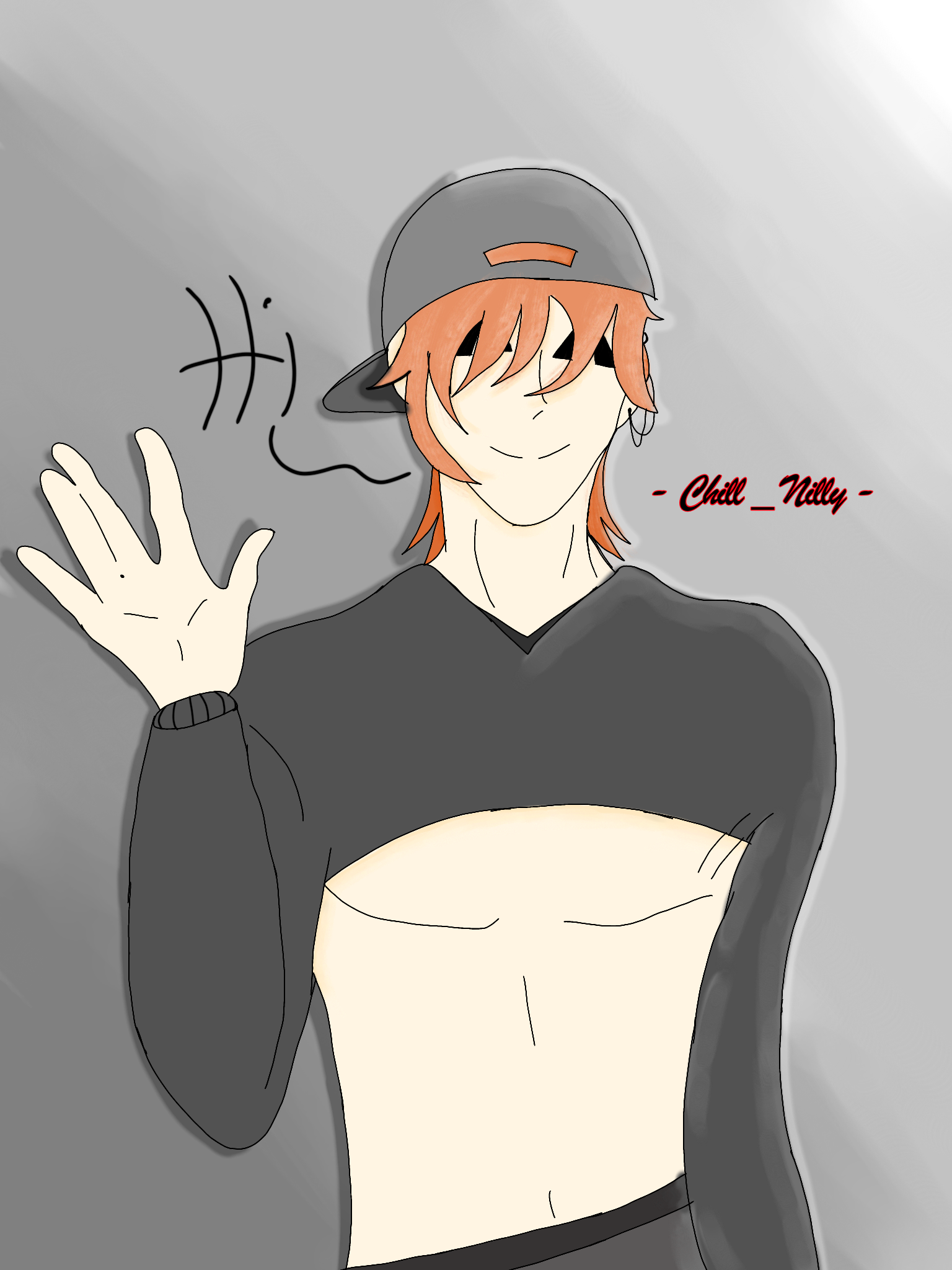 Me as a 100% male L-L - ibisPaint