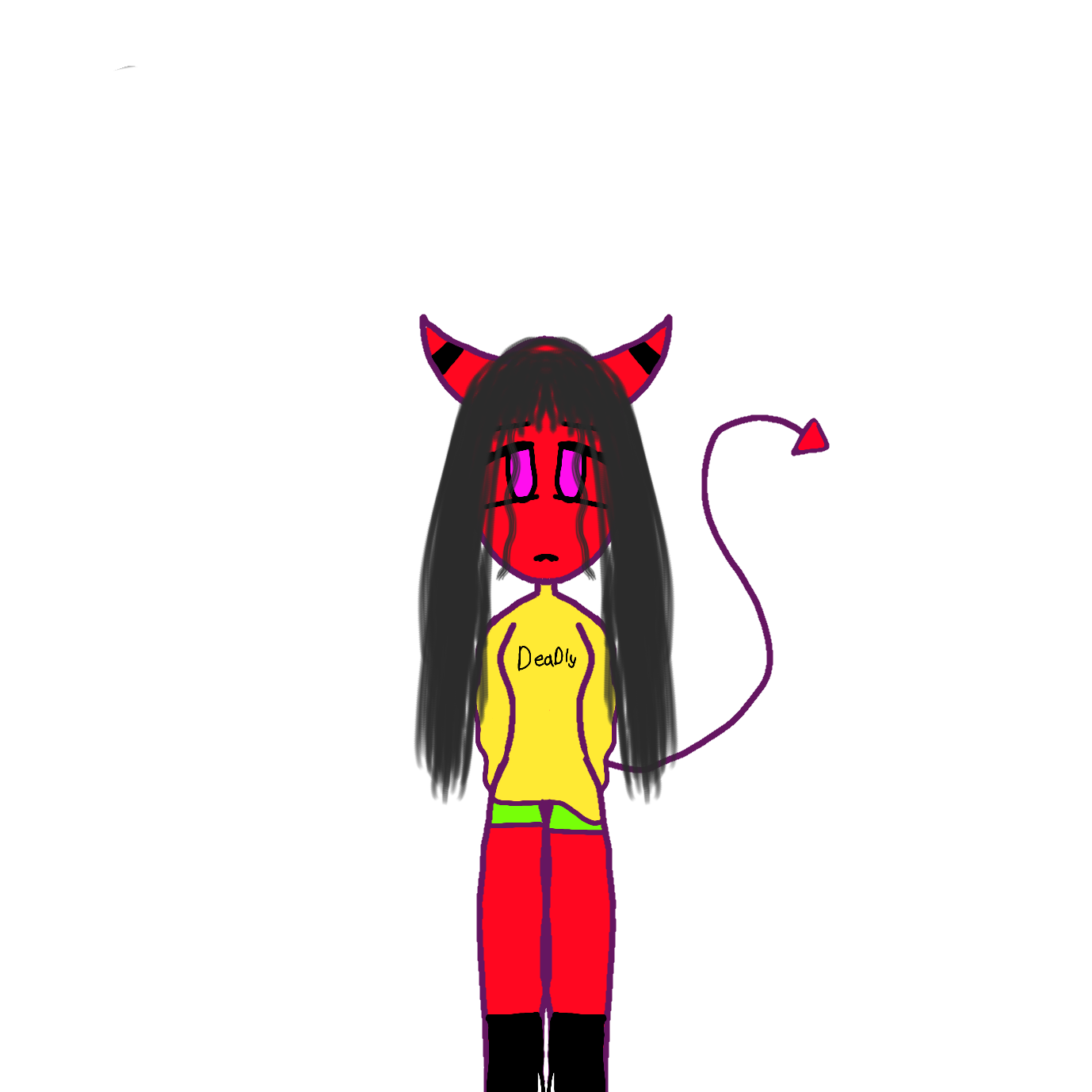 cute demon - ibisPaint