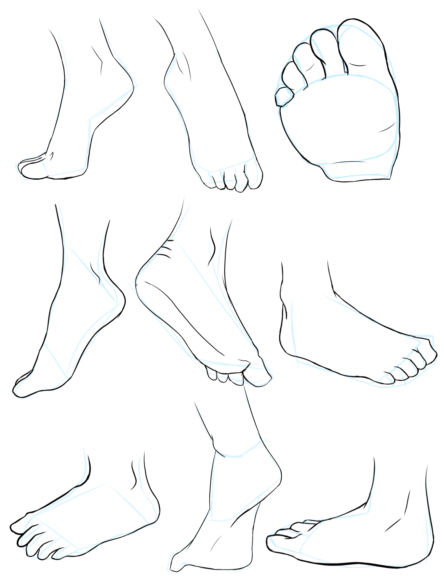 practice feet 2 - ibisPaint