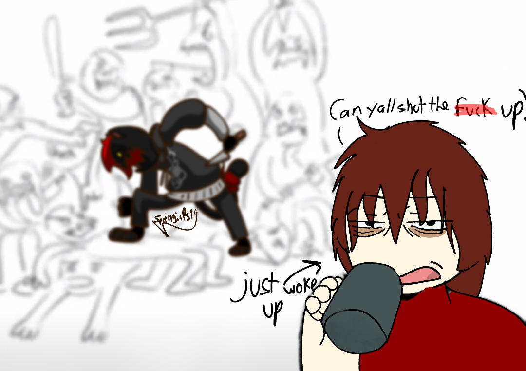 chaos battle collab - ibisPaint