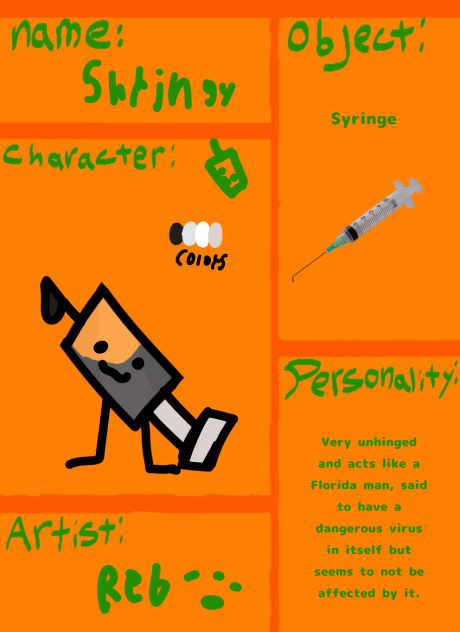 Character for hats swaggy object show! - ibisPaint