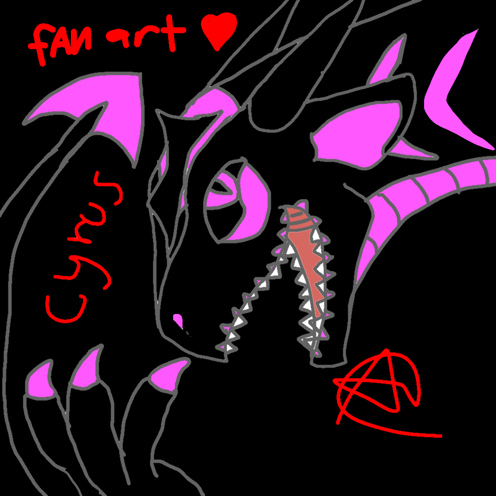 my fursona cyrus - ibisPaint