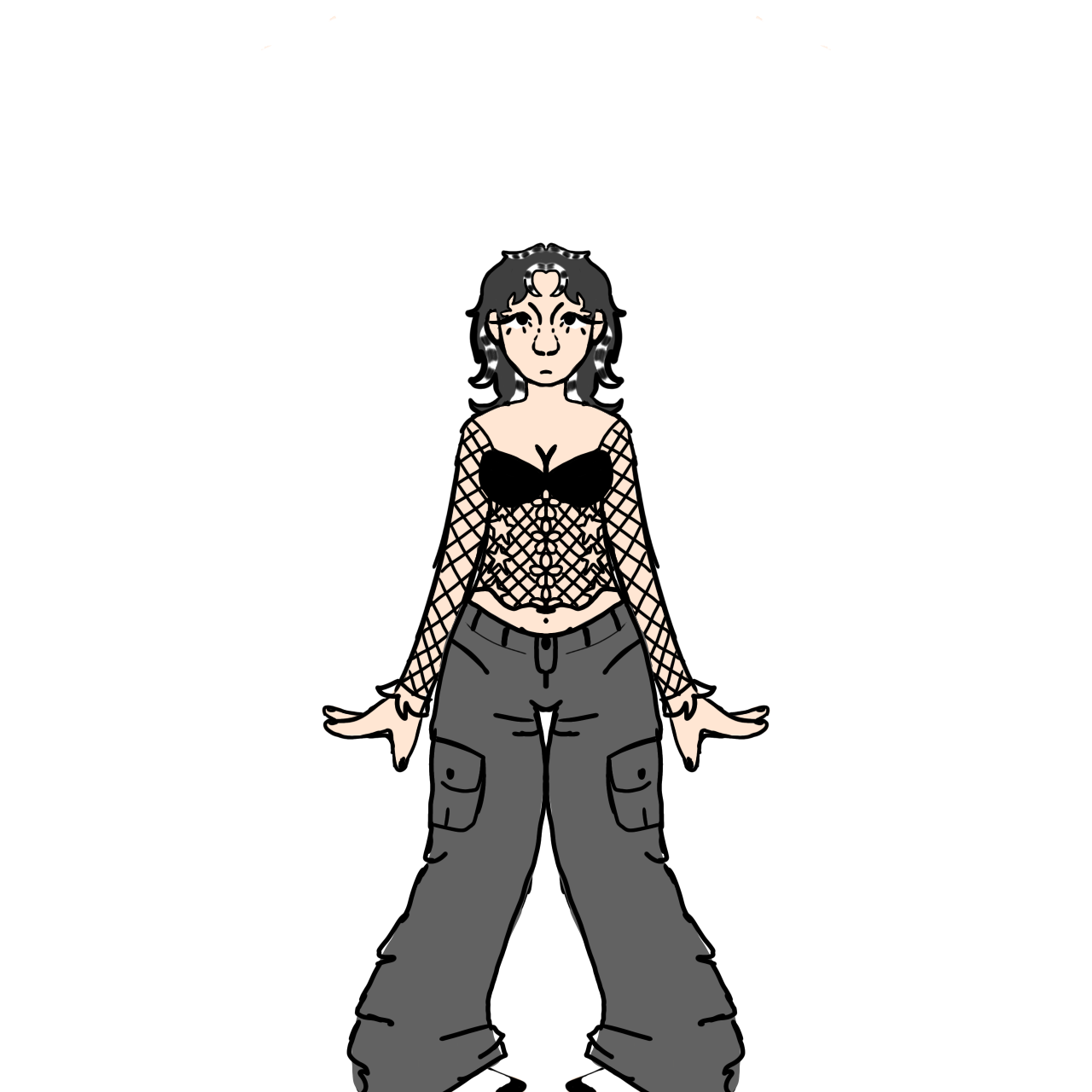 Ramona (what should she wear)6 - ibisPaint