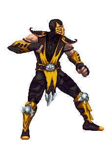 Mortal Kombat 9 Scorpion HD - ibisPaint
