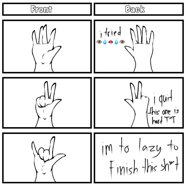 Hooman hands ÙwÚ - ibisPaint