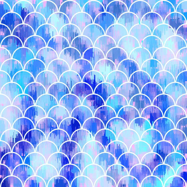 Mermaid Pattern - ibisPaint