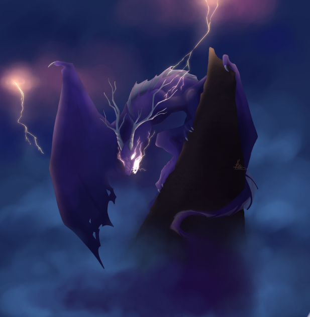 Storm dragon - ibisPaint