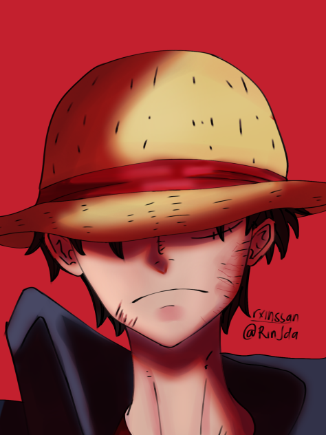Monkey D. Luffy - ibisPaint