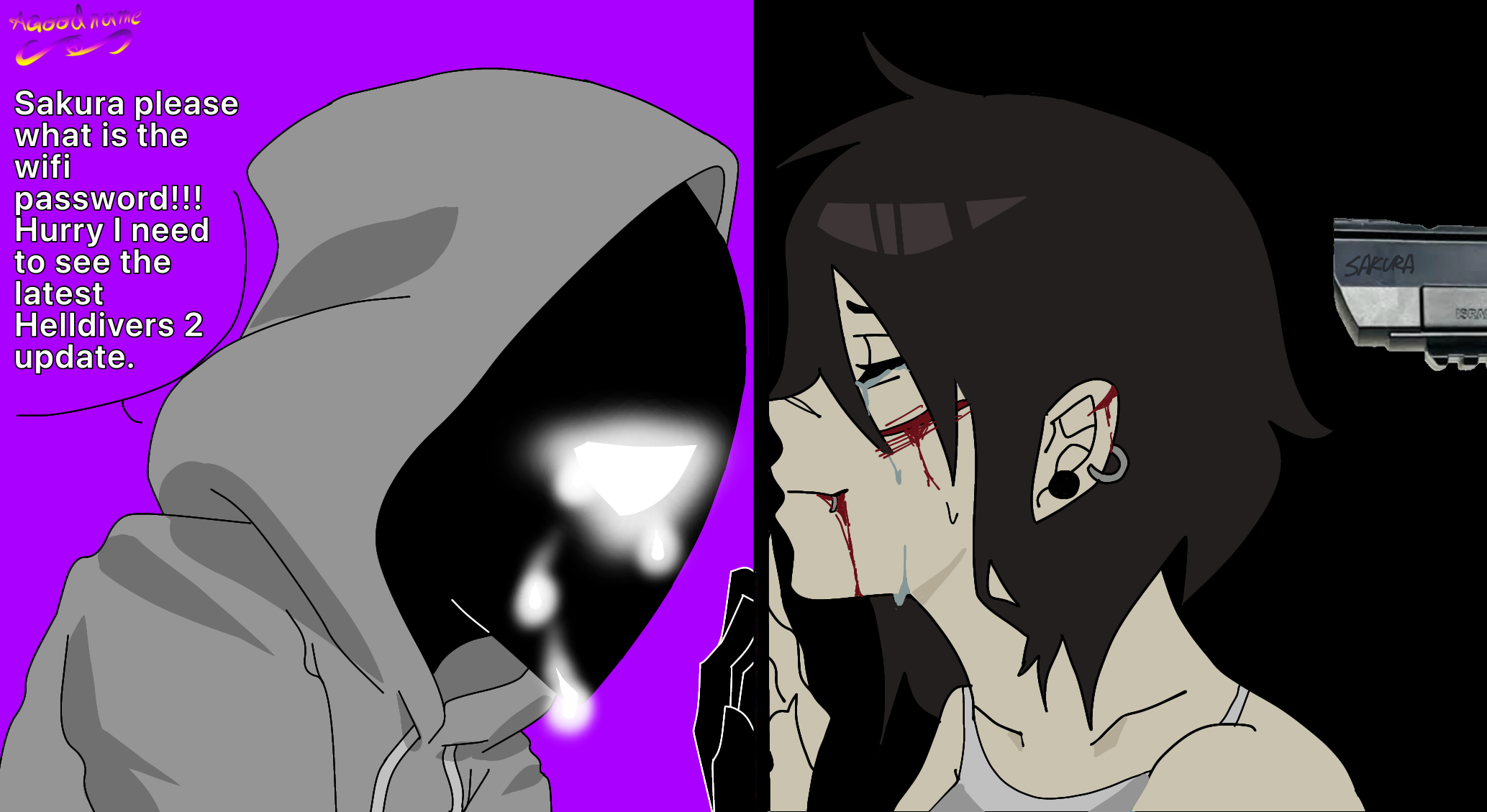 Sad collab - ibisPaint