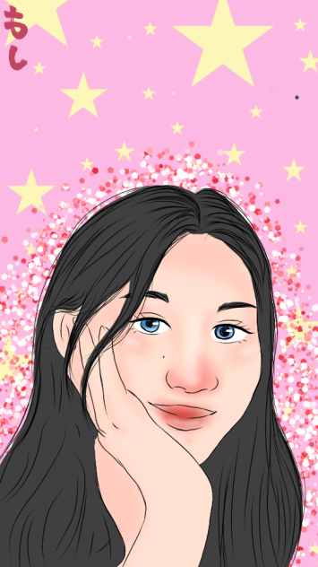 Blue eyes - ibisPaint