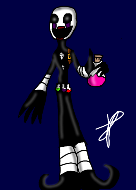 fnaf animated the puppet - ibisPaint