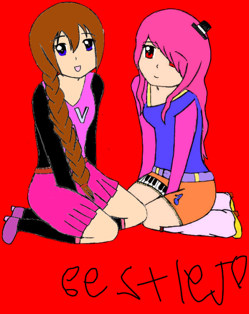 Me and Ami - ibisPaint