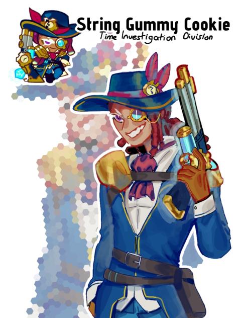 string gummy cookie - ibisPaint
