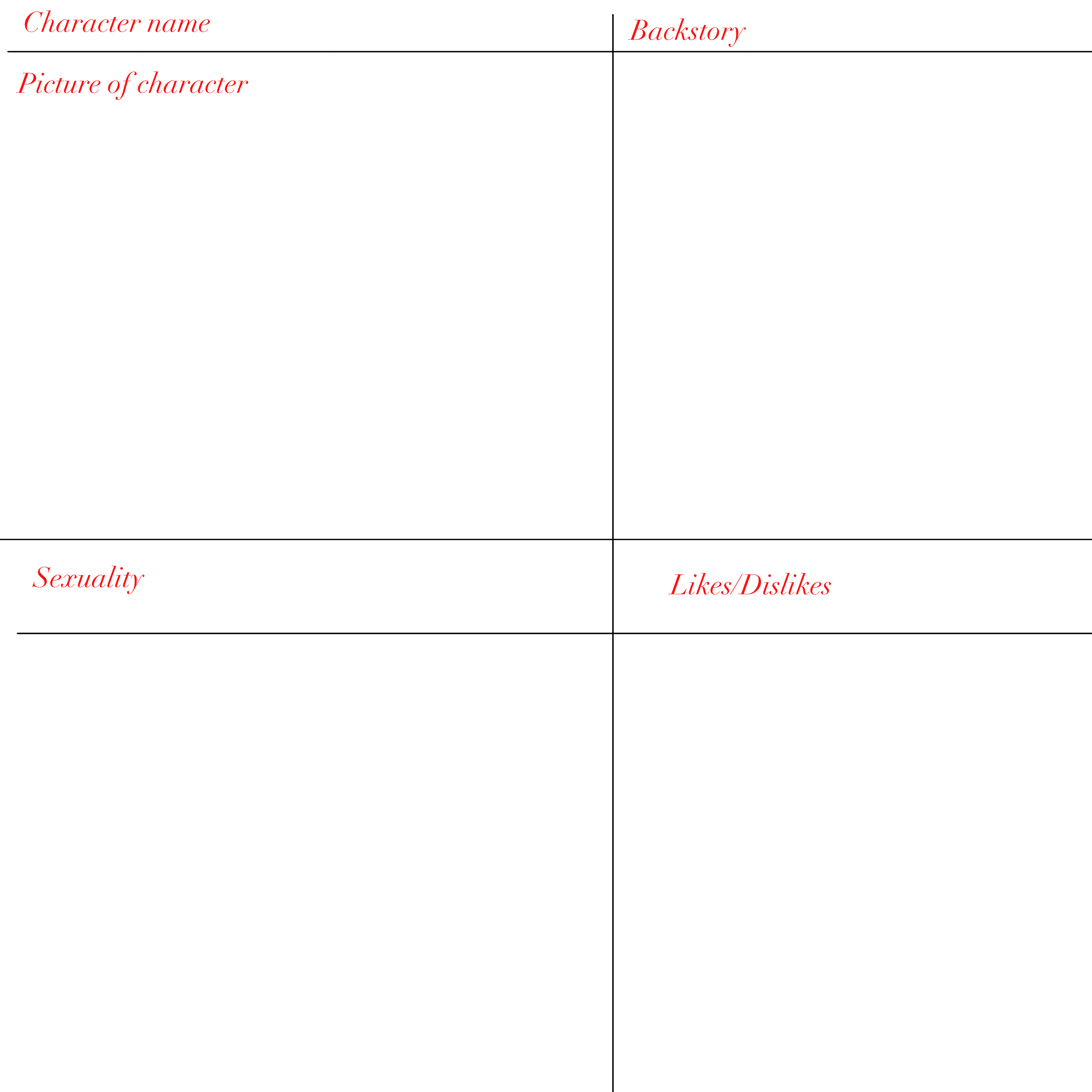 The Last Ultima Character Sheet - ibisPaint