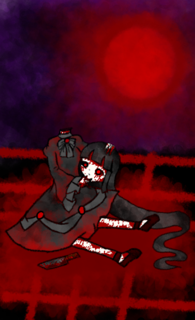 The Girl Under Moonlight - ibisPaint