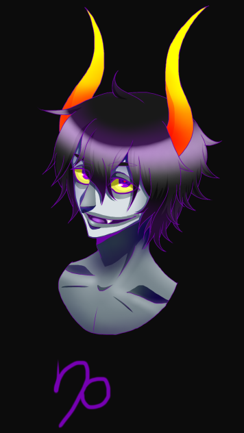 HOMESTUCK_Gamzee - ibisPaint