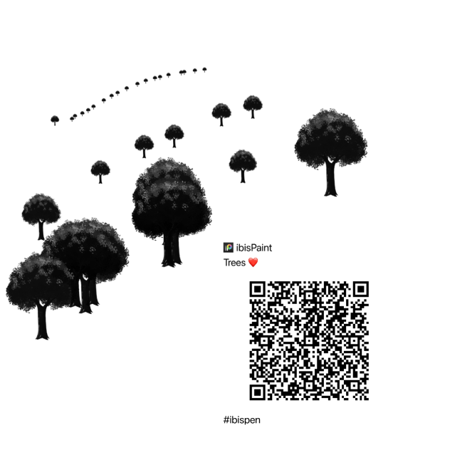 Trees ️just for you - ibisPaint