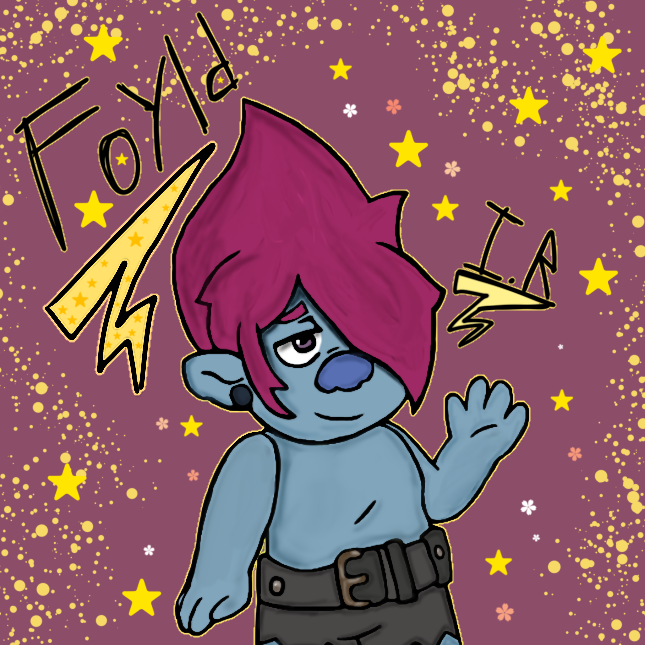 Foyld from Trolls fanart! - ibisPaint
