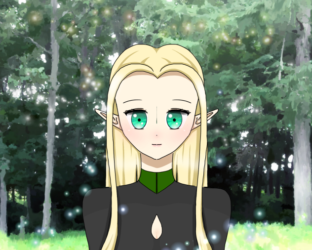 Roselyn the Elf - ibisPaint