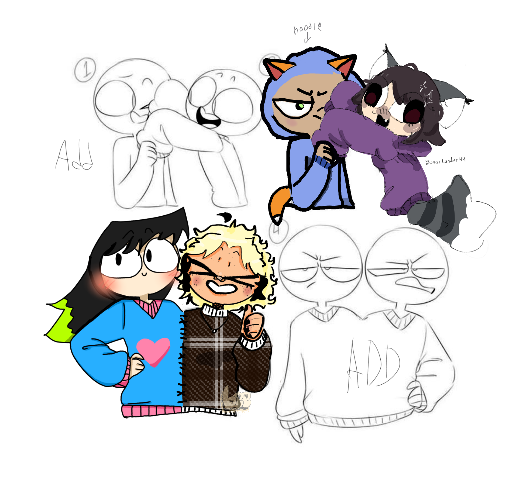 sweater collab - ibisPaint