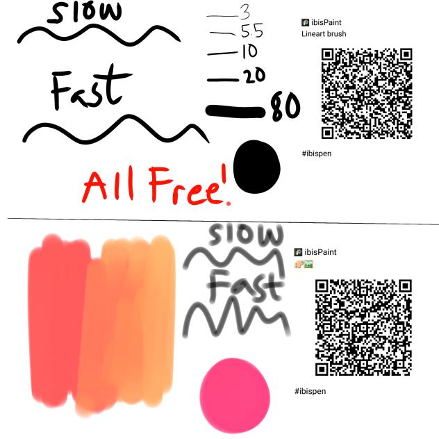 Free brushes - ibisPaint