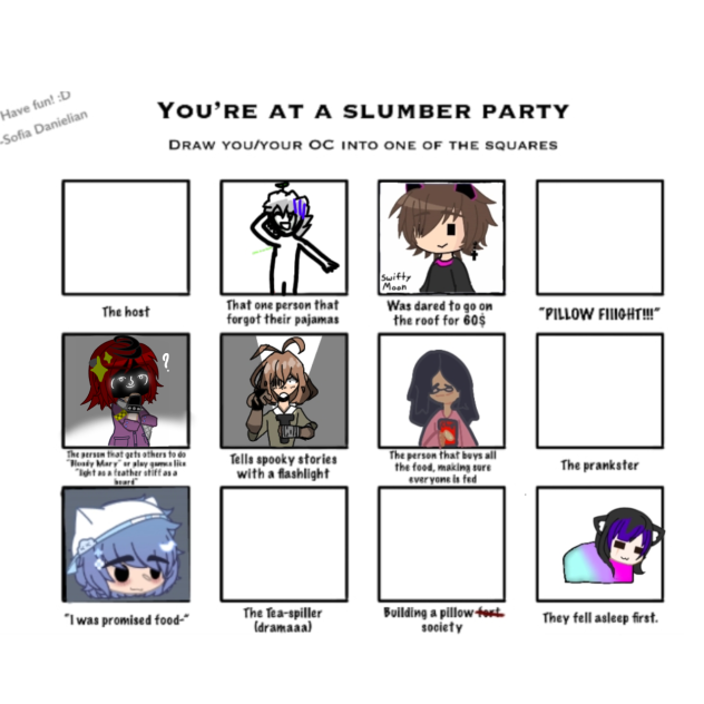 Slumber party collab - ibisPaint