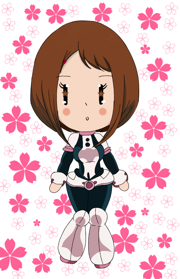 Chibi Uraraka Ochako - Ibis Paint X - ibisPaint