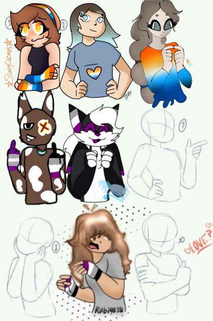 Aroace collab - ibisPaint