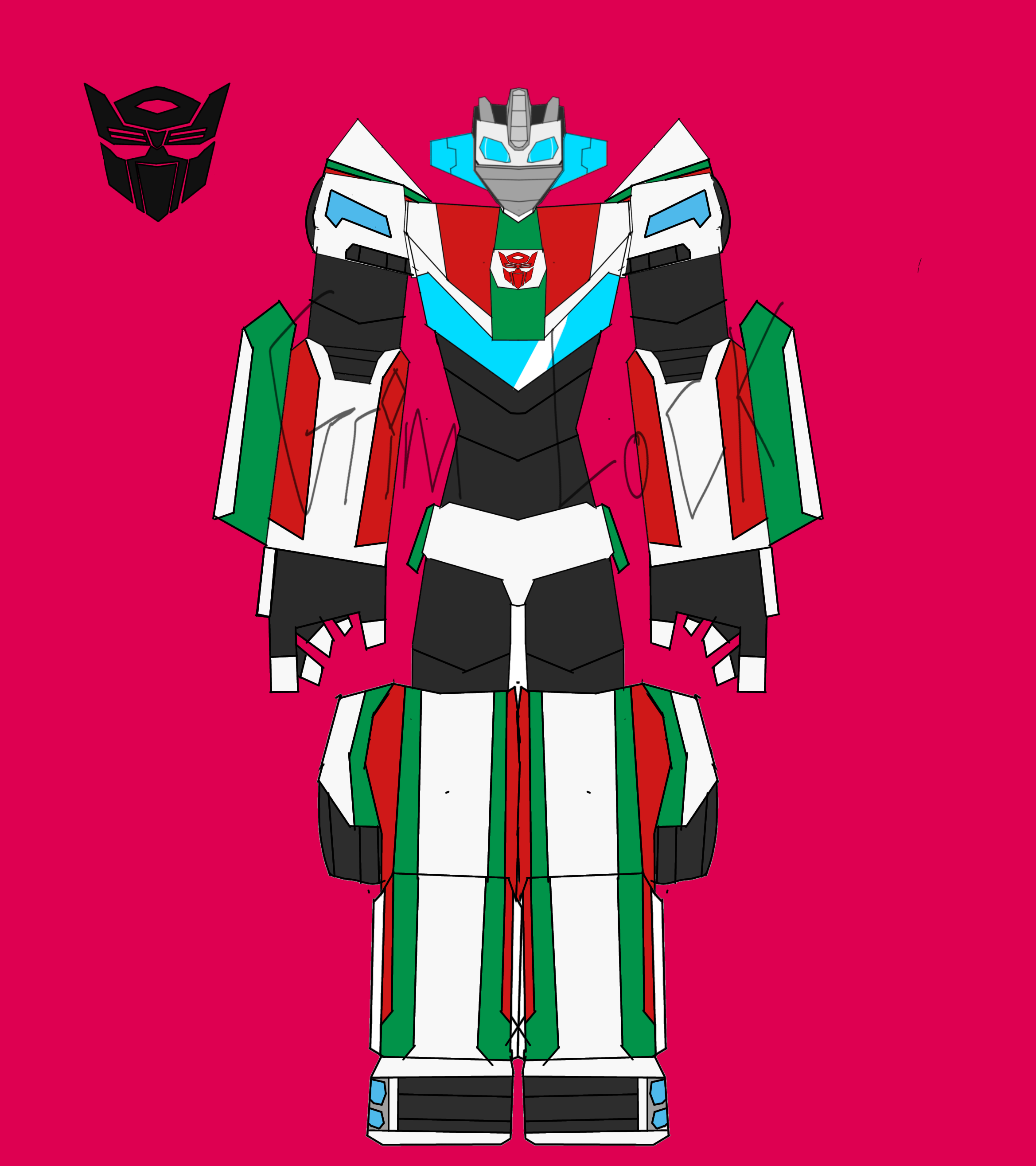 Transformers Wheeljack Redesign - ibisPaint