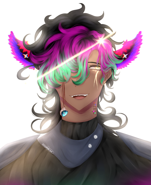 God of the Glitch Matrix(Dusk) - ibisPaint