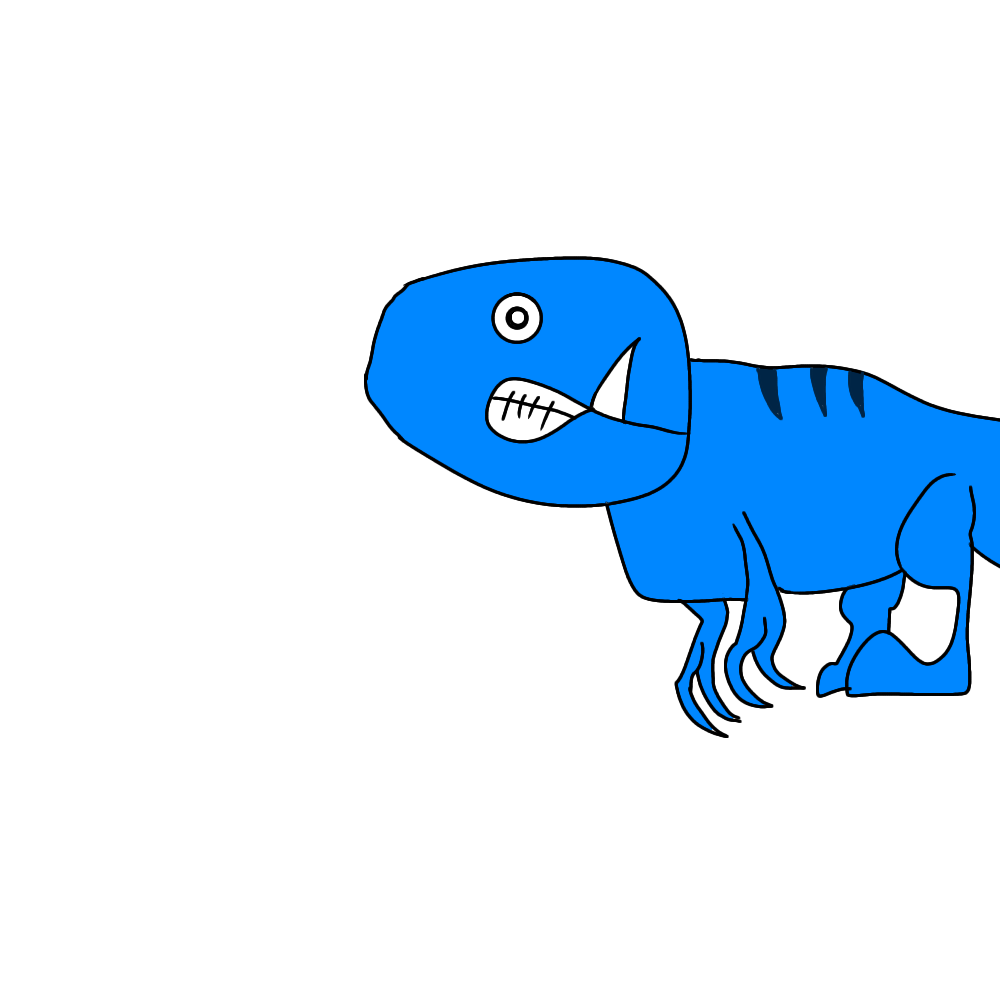 Fang T-rex - ibisPaint