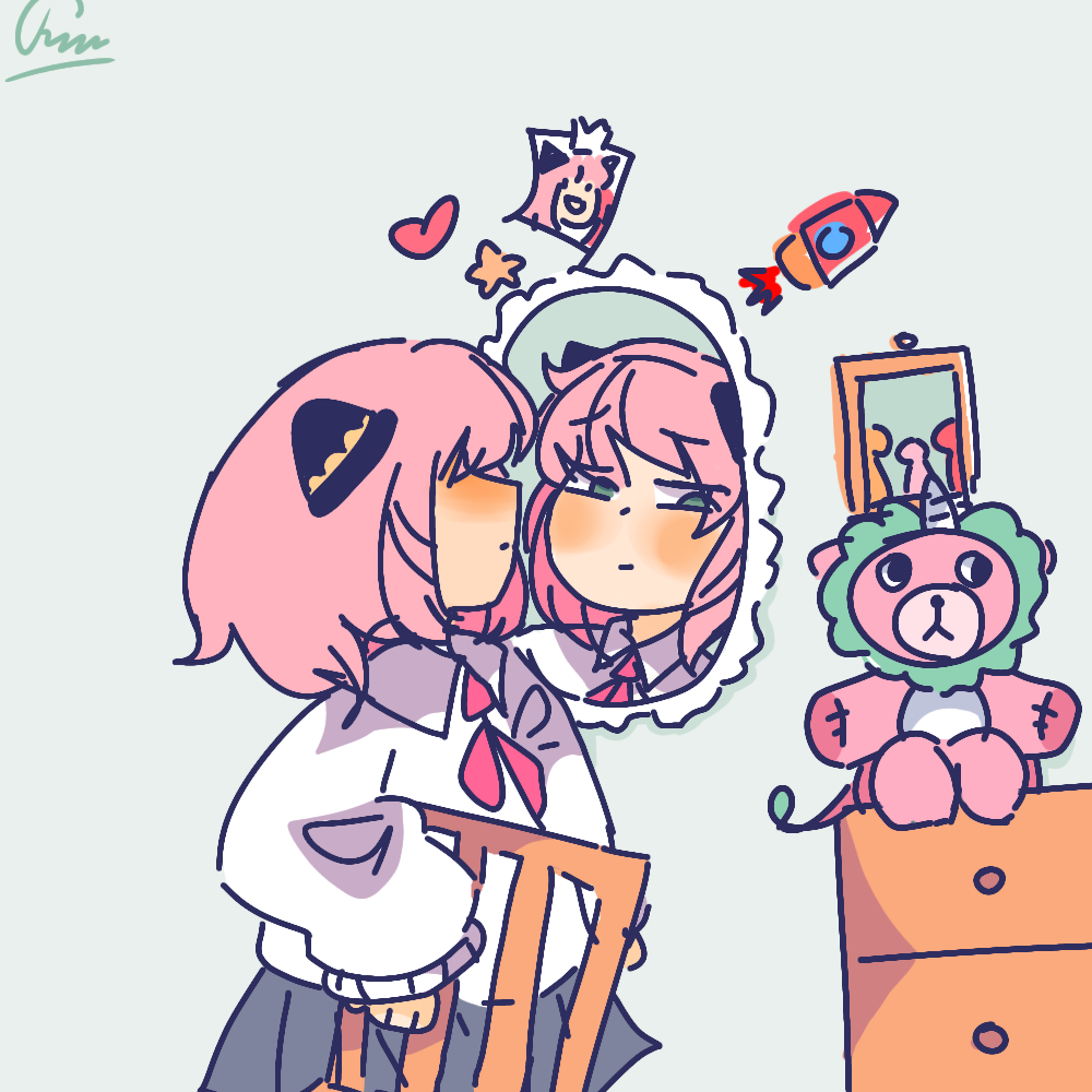 1 day sad anya - ibisPaint