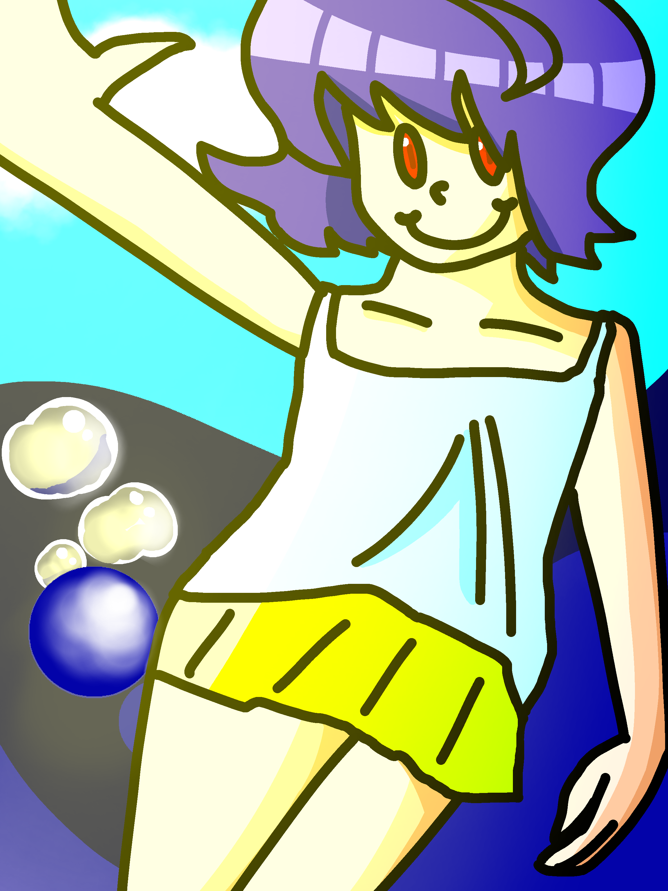 プール Wooo!! - ibisPaint