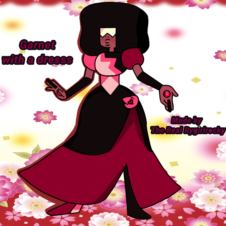 Garnet with a dress - ibisPaint