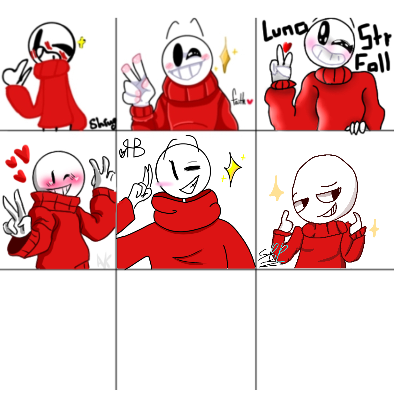 random ahh collab - ibisPaint