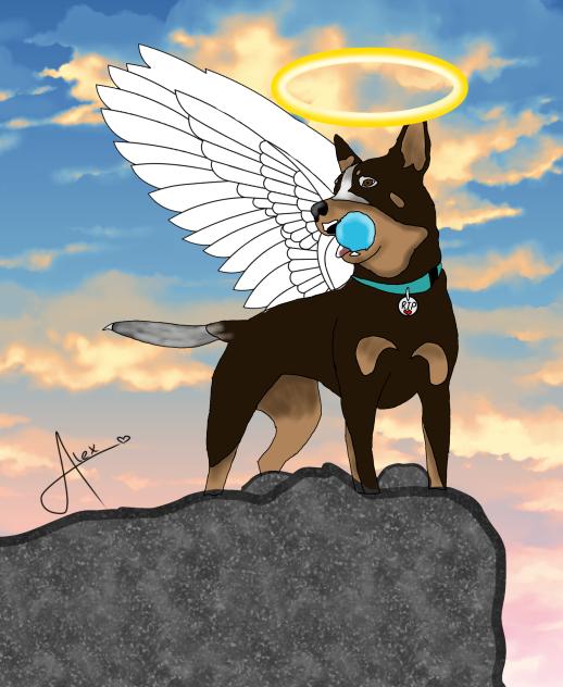 In loving memory of Atlas - ibisPaint